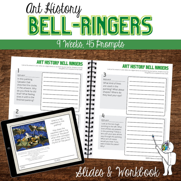 Task Cards, Bell-Ringers and Prompts – A Space to Create Art