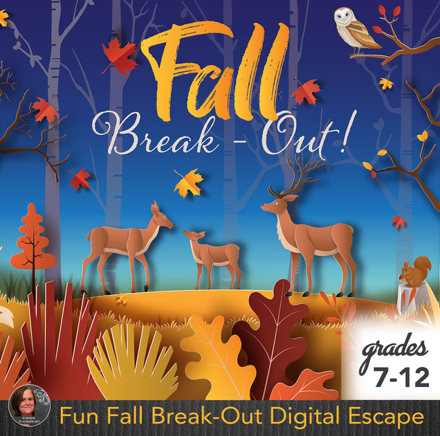 Fun Fall Break-Out Digital Escape – A Space to Create Art