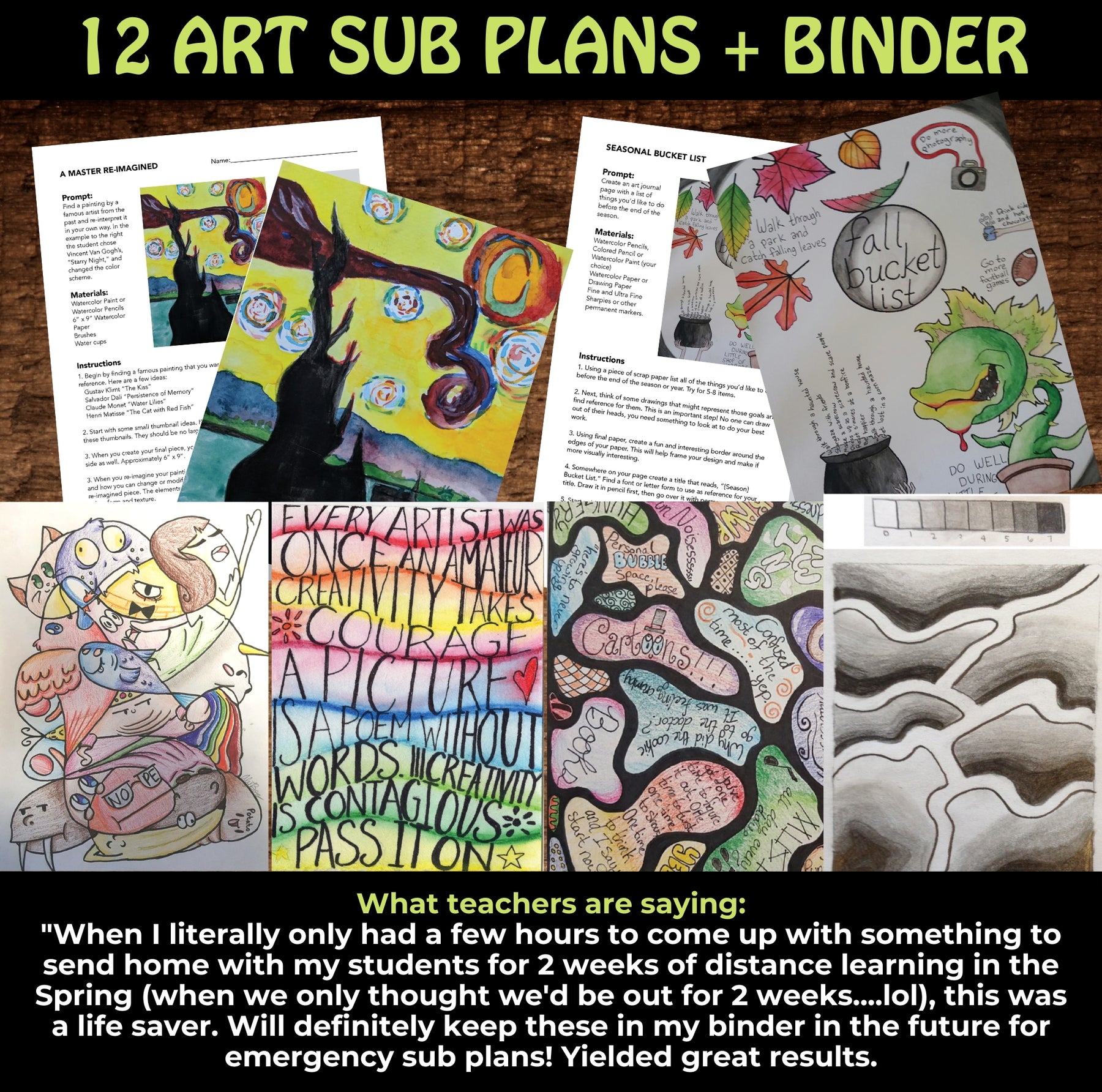 Introduction to Art - Semester Long High School or Middle School Art C ...