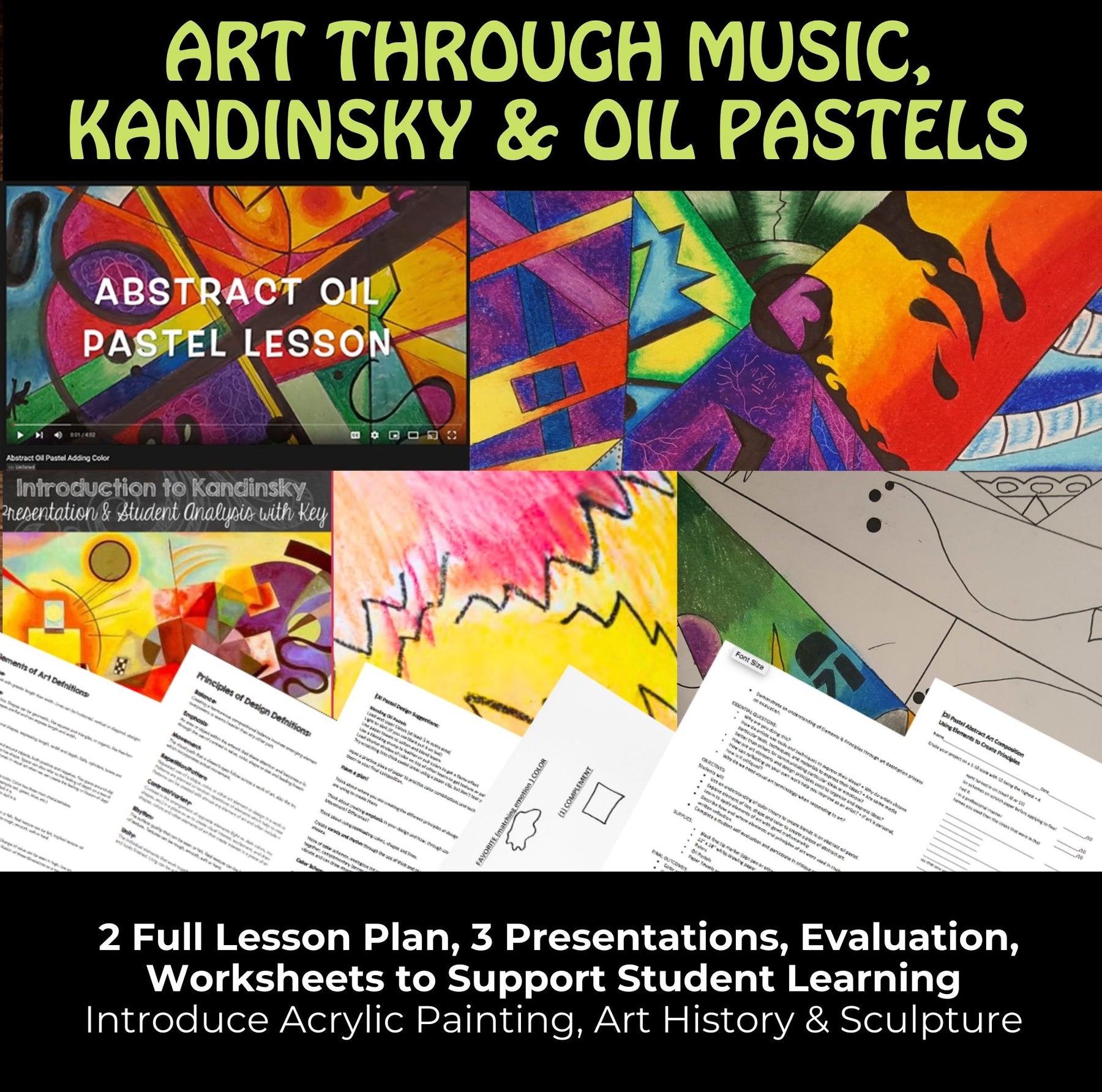 Year long High School Visual Art Curriculum - Intro to Art & Drawing C ...