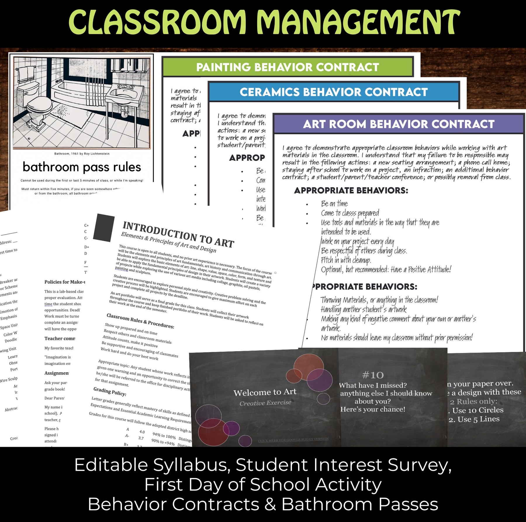 Introduction to Art - Semester Long High School or Middle School Art C ...