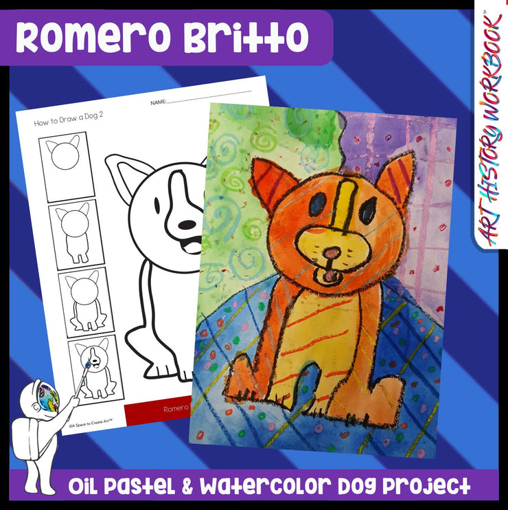 Romero Britto Art History Worksheets – Artist Study & Art Projects – A ...