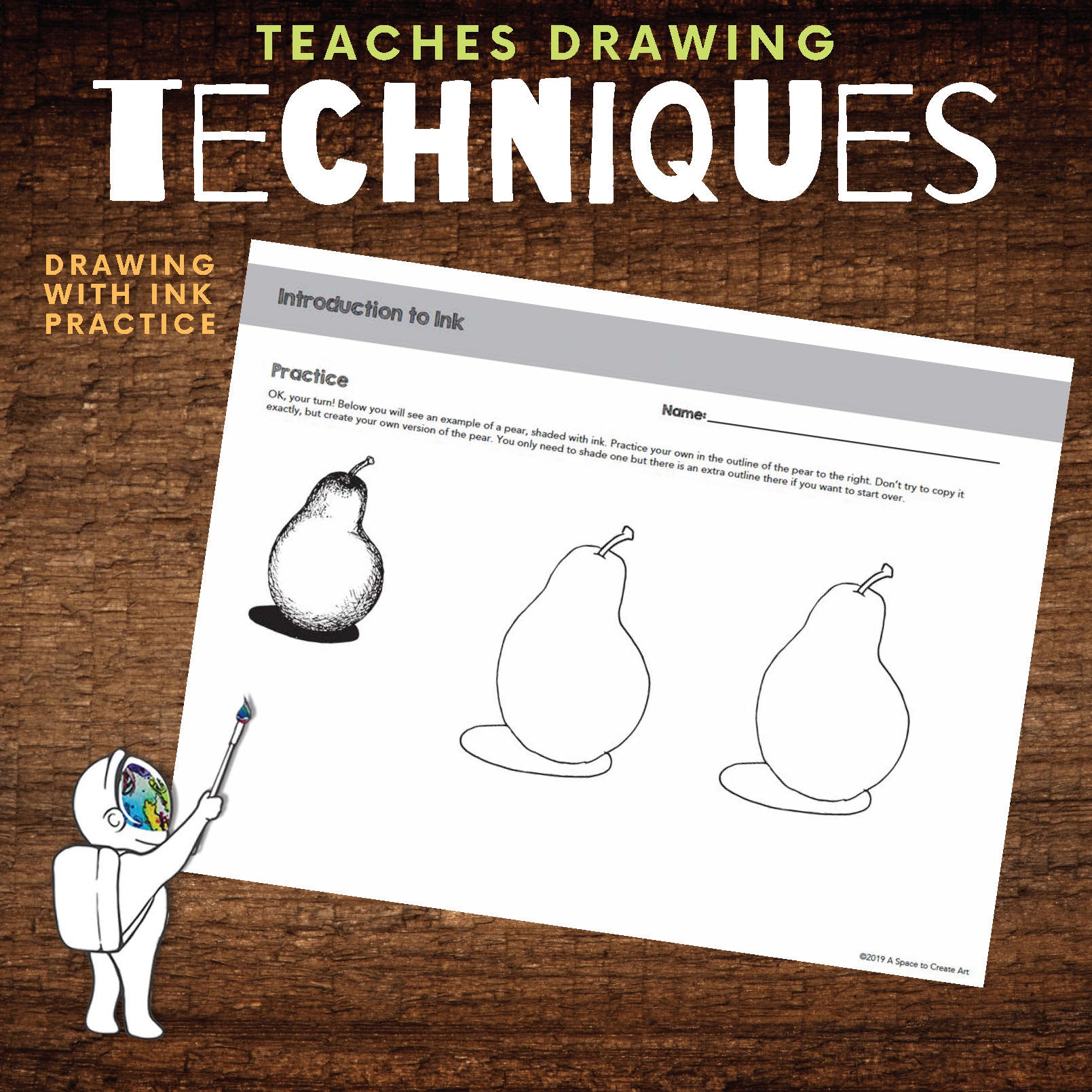 Art Worksheets Bundle, 120+ Pages, Middle & High School Art, Subs Less ...