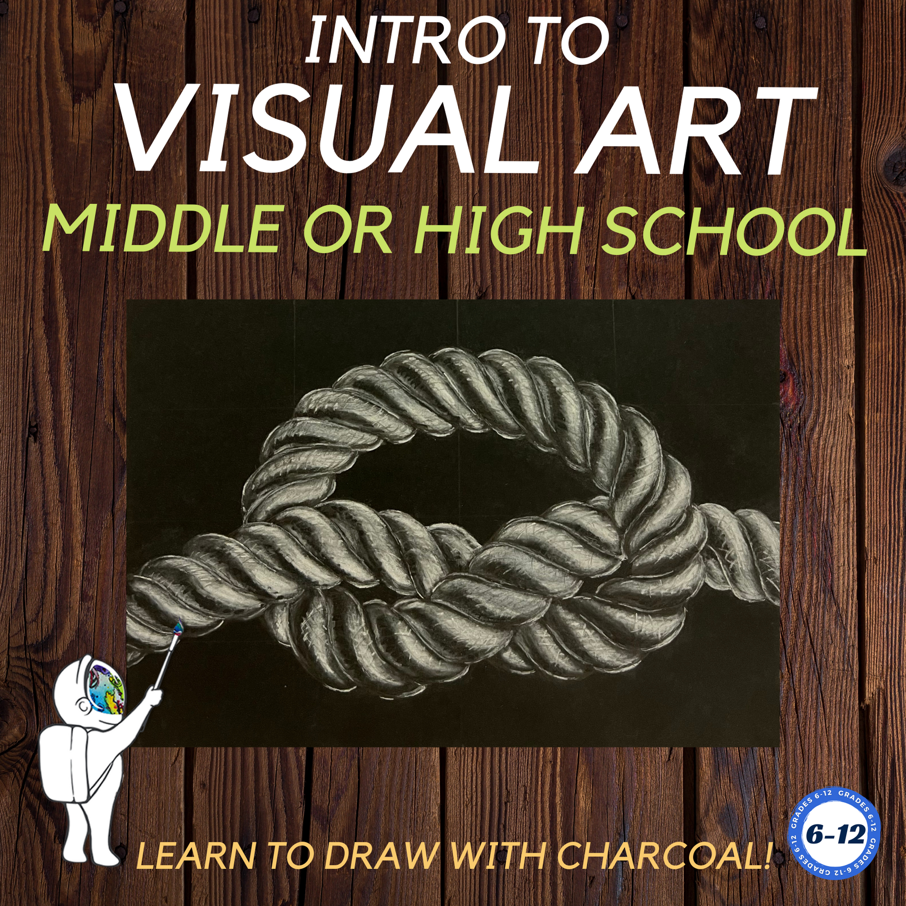 Introduction to Visual Art 2: High School Middle School Art Curriculum ...