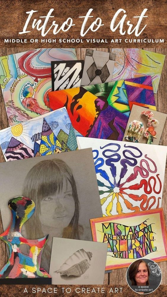 Introduction to Art - Semester Long High School or Middle School Art C ...