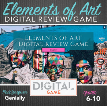 Digital Review Game - Elements of Art Interactive Review Game – A Space ...